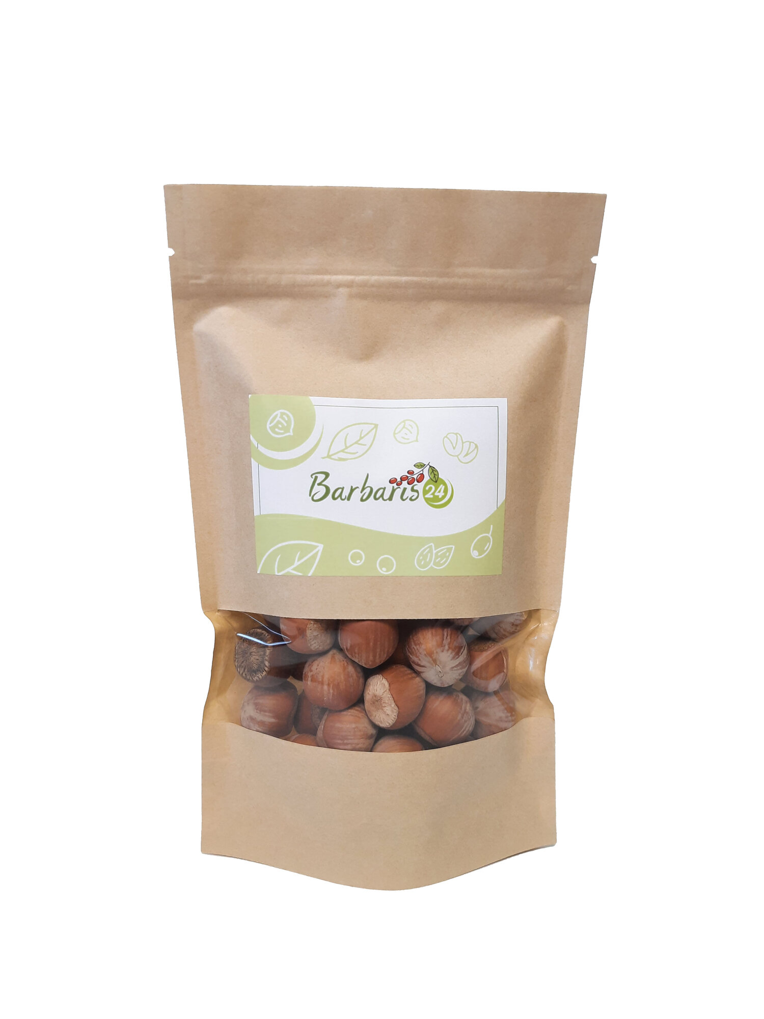 Фундук в скорлупе сырой Barbaris24 250гр.
