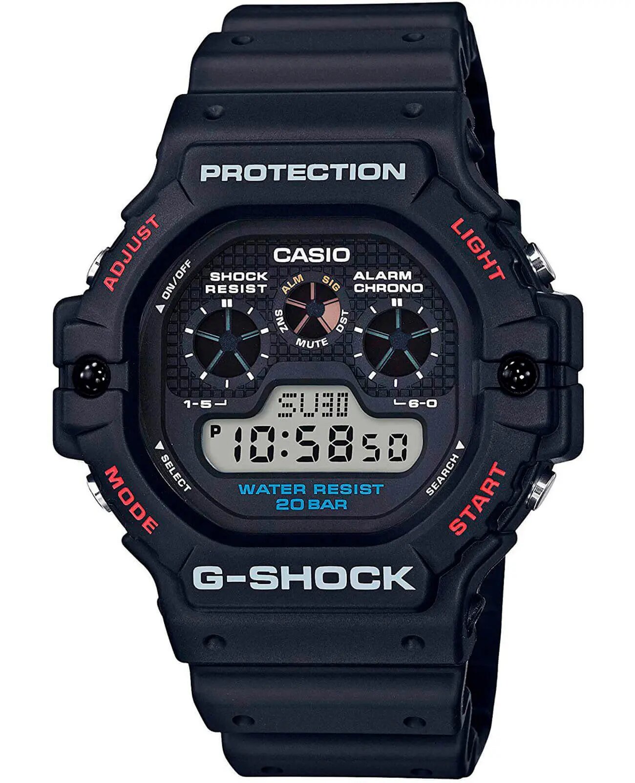 Наручные часы CASIO G-Shock, черный