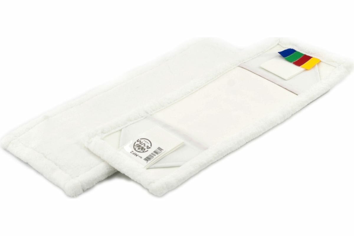 A-VM плоский моп 50×14 см из микрофибры MF2094 для влажной и сухой уборки полов