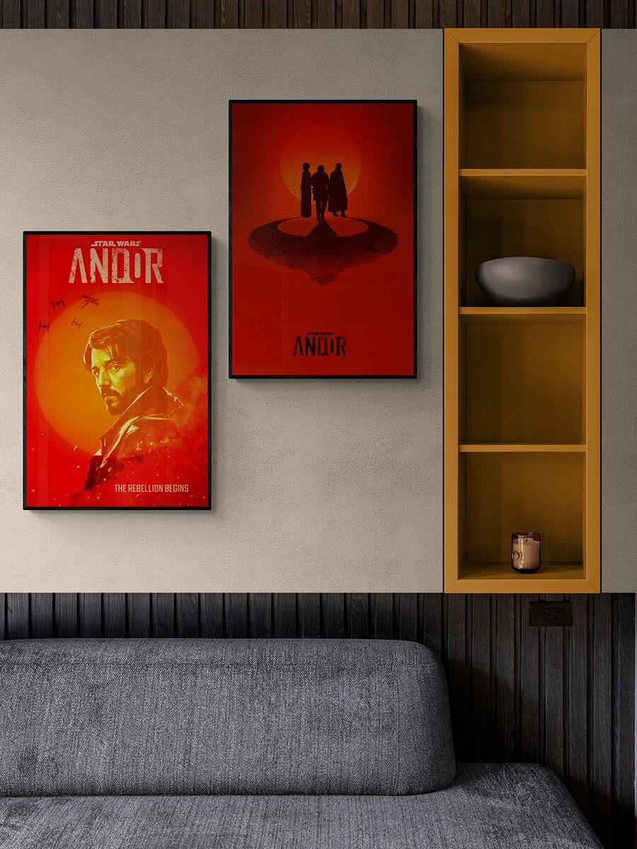 Набор из двух постеров Star Wars. Andor