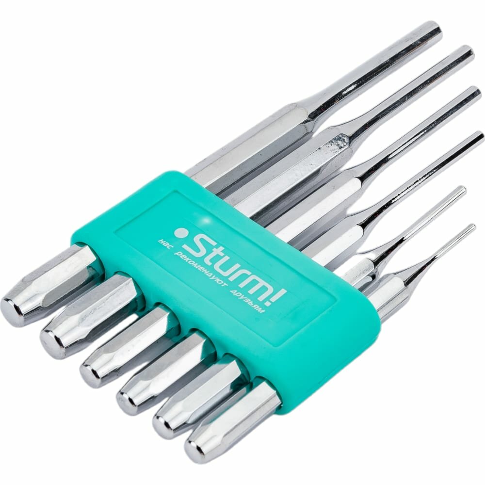 Набор выколоток Sturm 1017-05-6 6шт 2-8 мм 40Cr