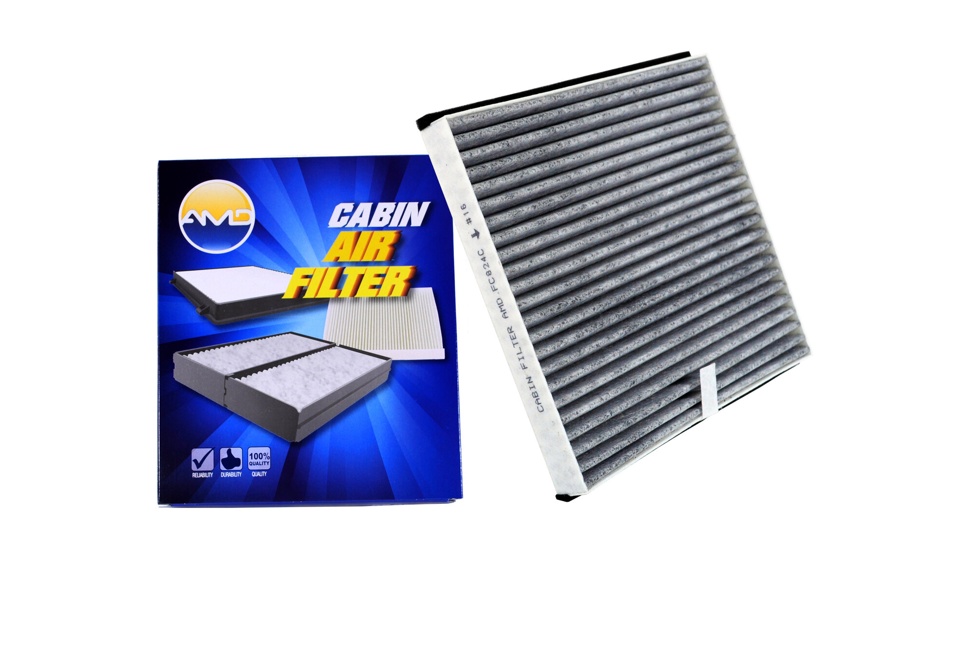 Фильтр салонный 30612666 AMD. FC824C угольный для VOLVO S40 VS 1996-2004 V40 VW 1995-2004