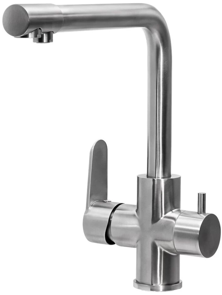 Смеситель для кухни с подключением к фильтру ПСМ-Профсан Steel PSM-300-22