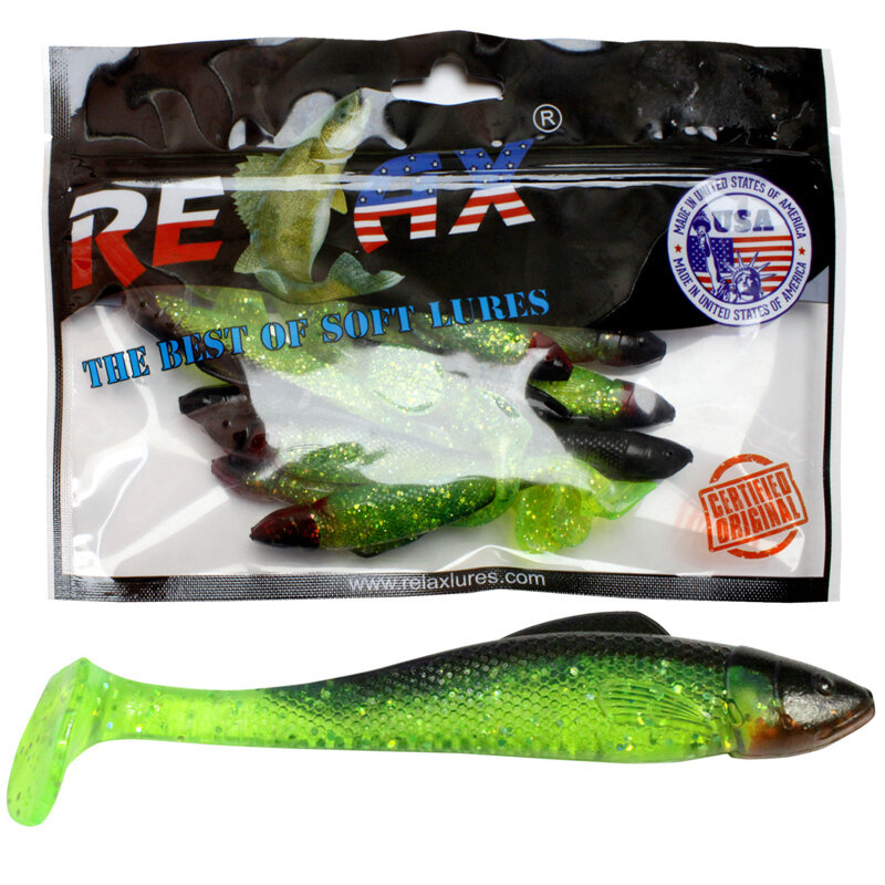 Мягкая силиконовая приманка риппер RELAX OHIO 2 (5,0 cm), цвет 067, 1 уп. по 15 шт.