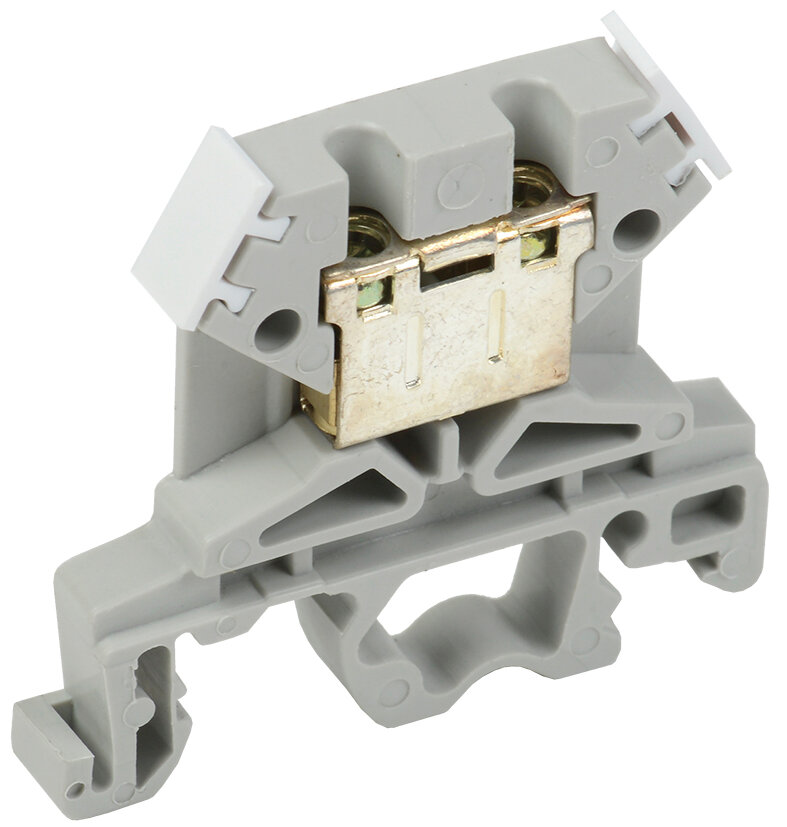 Клемма ЗНИ-4 мм. кв. серый IEK YZN10-004-K03