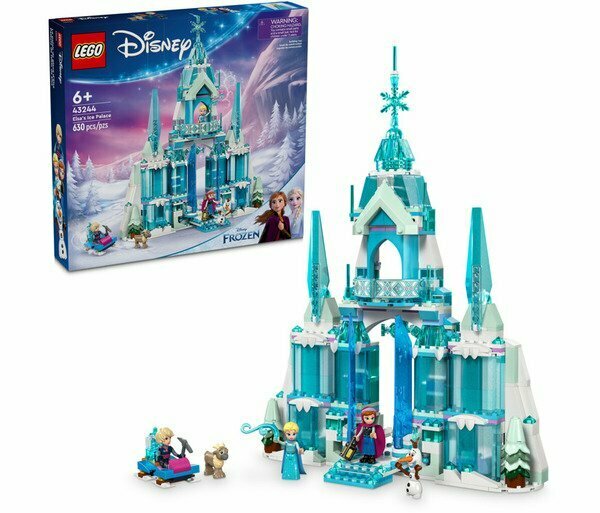 Конструктор LEGO Disney 43244 Ледяной дворец Эльзы (Lego 43244)