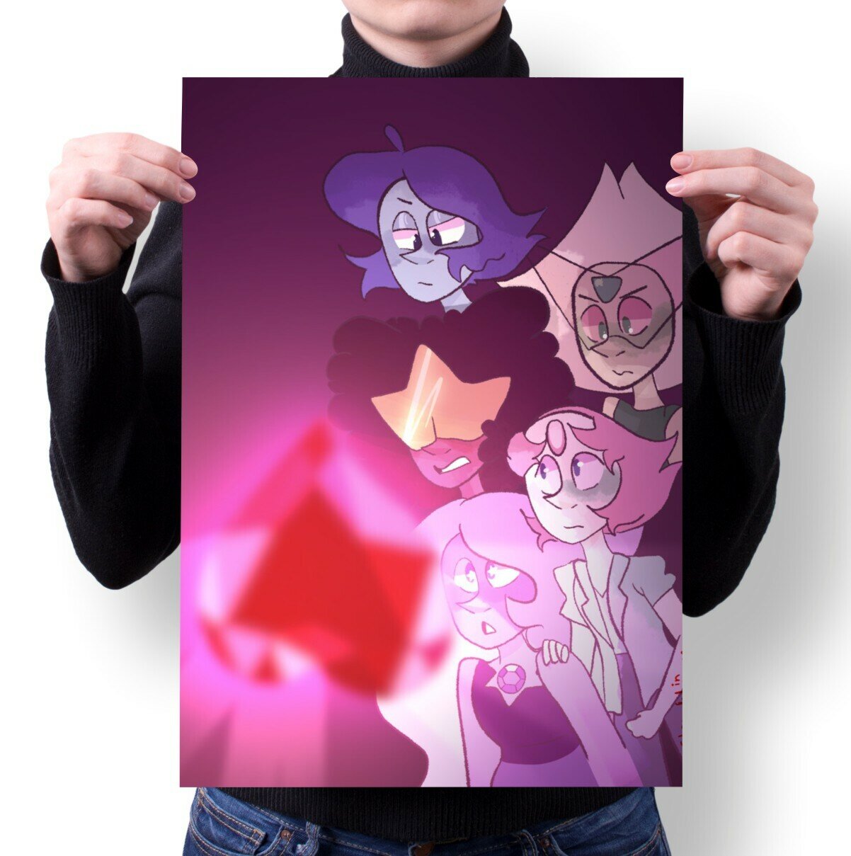 Плакат А4 Принт "Вселенная Стивена" - 3