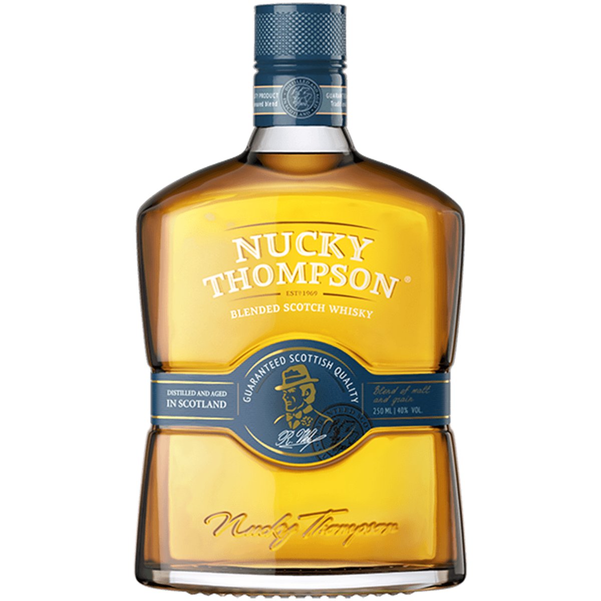 Виски "Nucky Thompson", 3 года, купажированный, 0,25 л, Россия