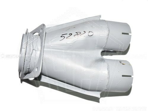 Тройник глушителя камаз 54115 (54115-1203035)