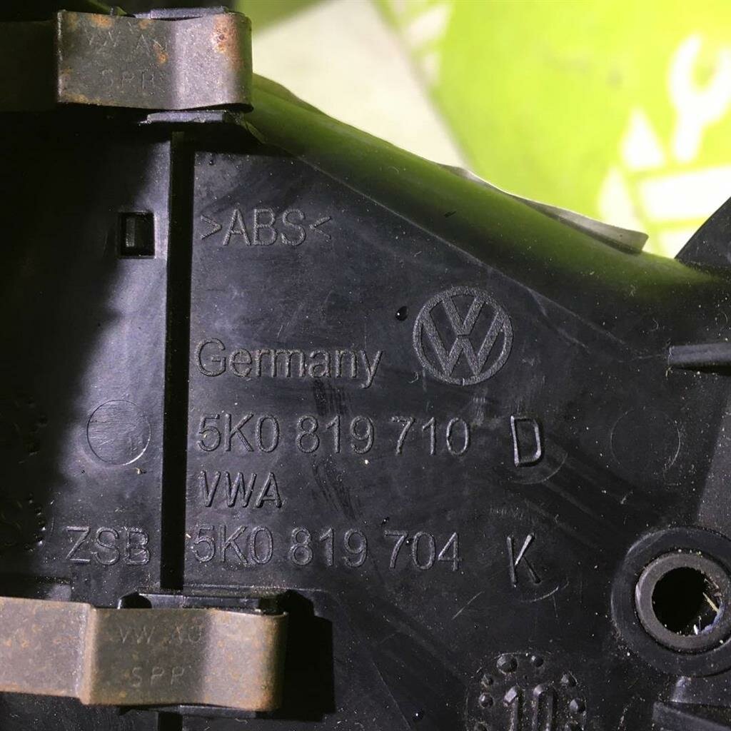 Дефлектор воздушный VW Golf 6 09-12 — фото 1