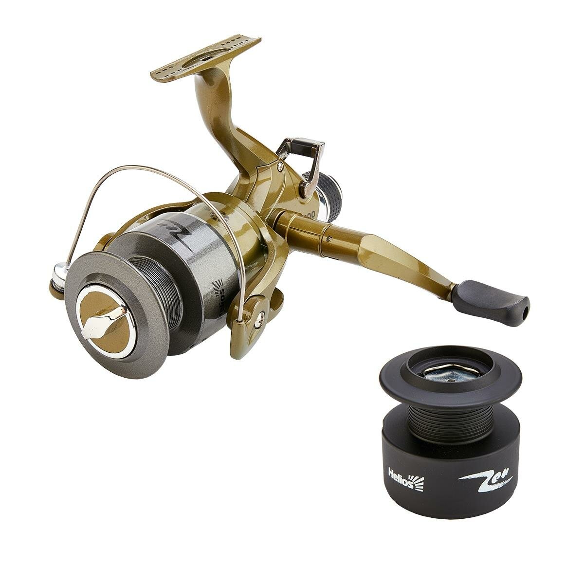 Катушка ZEN 3000 BR 1 подшип + зап. шпуля (HS-KF-Z3000-S) Helios