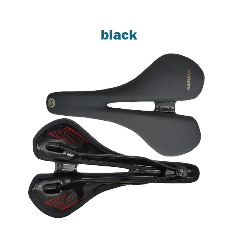 SAMANA Карбоновое седло для горных велосипедов Черный, Черный