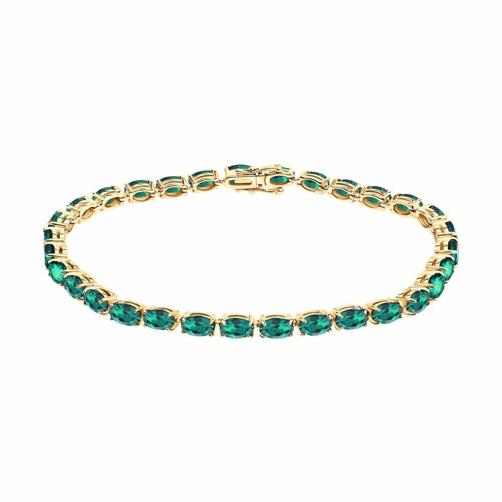 Браслет, красное золото, 585 проба