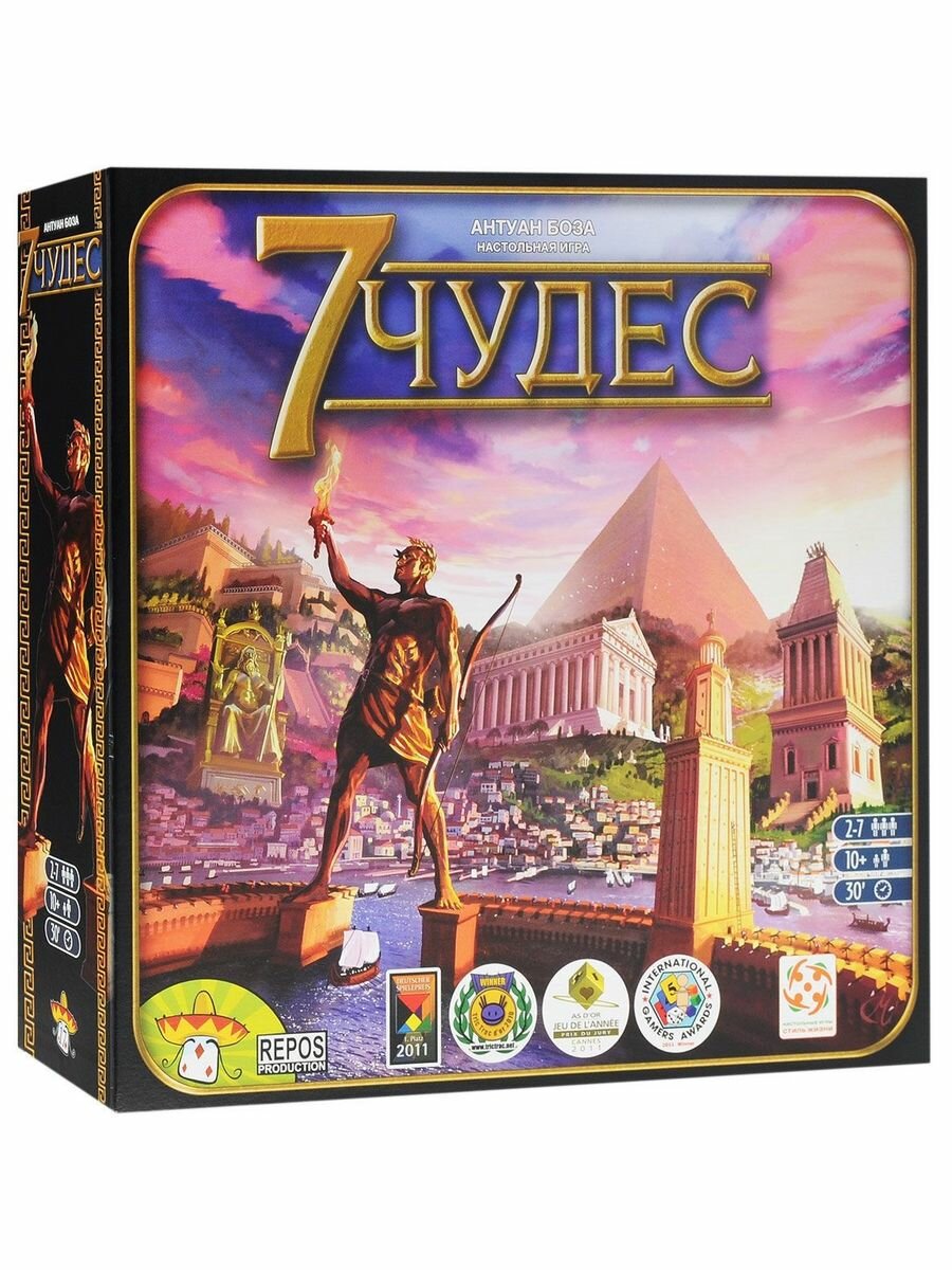 Настольная игра 7 Чудес Asmodee