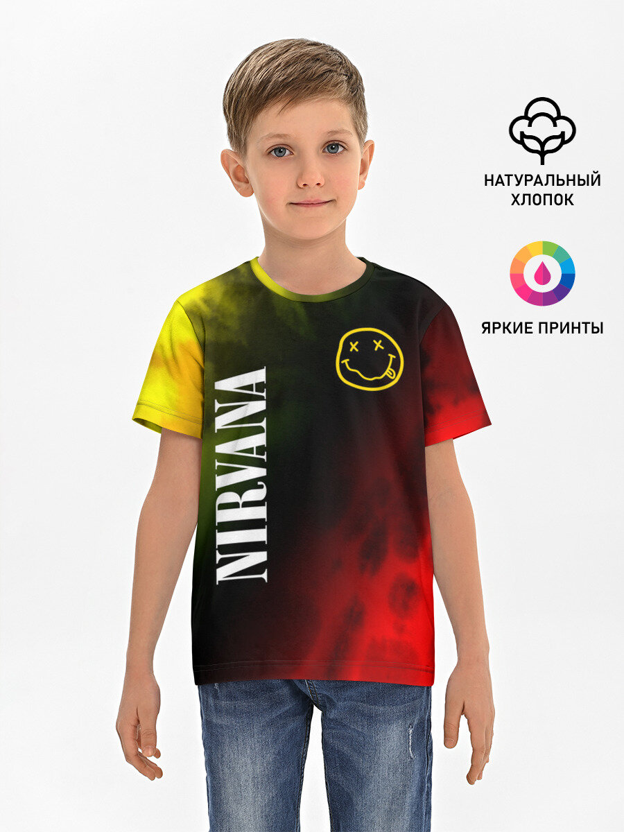 Футболка хлопковая детская NIRVANA / НИРВАНА