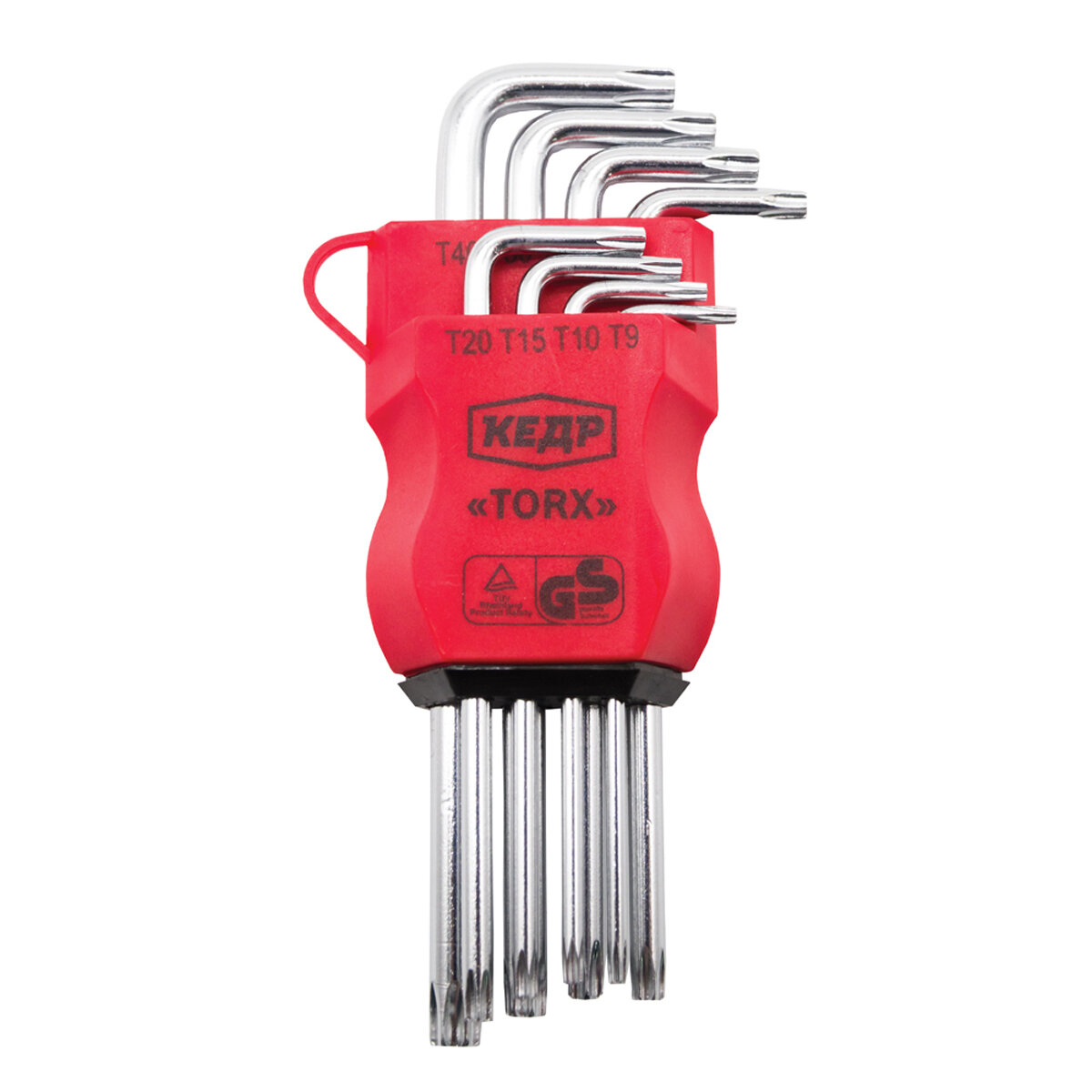 Ключи шестигранные "torx" набор 8 шт. 1,5-10 мм "Кедр"