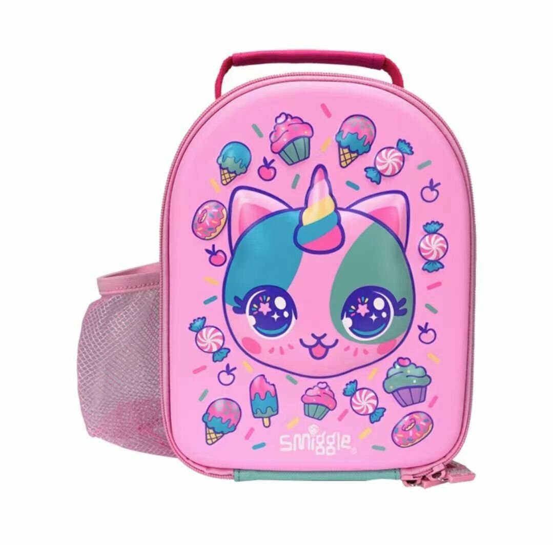 Smiggle Кошка-единорог Двойная изолированная сумка для ланча