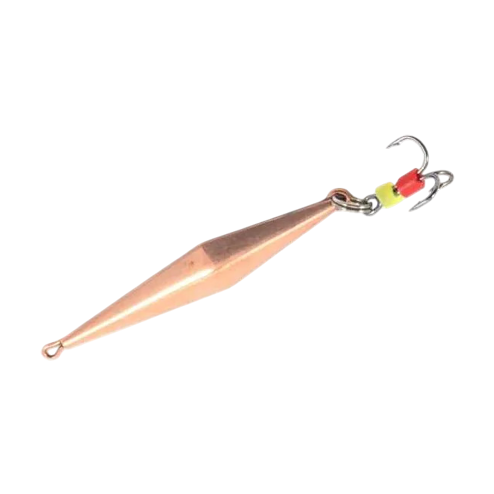 Блесна Зимняя Яман Киллер с тройником медь (уп. 3 шт.) - размер 4 см