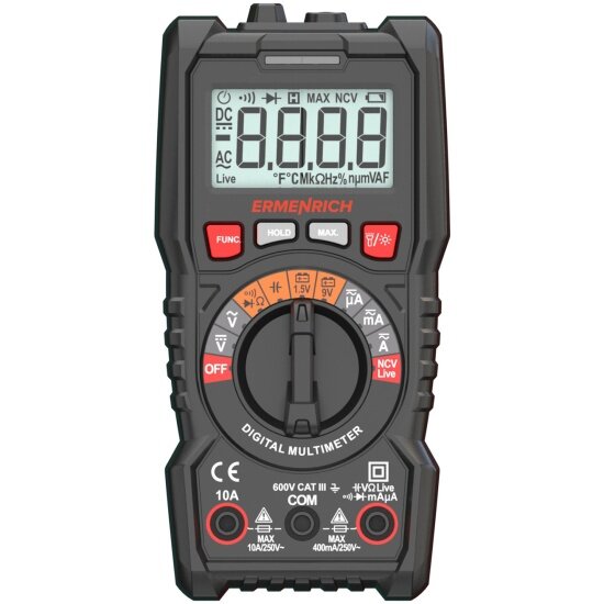 Мультиметр цифровой Ermenrich Zing TC13