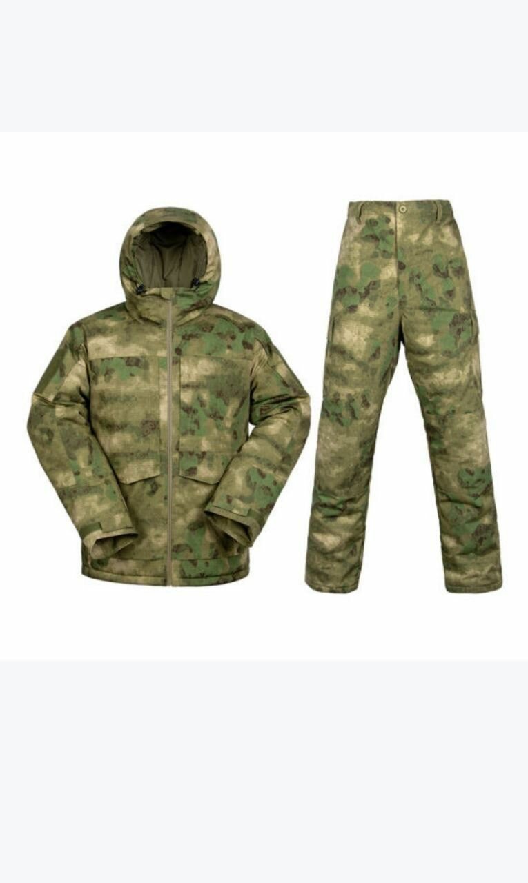 Костюм тактический мужской мох теплый