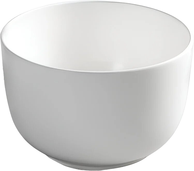 Накладная раковина SantiLine SL-1110 38 накладная, без отверстия под смеситель, фаянсовая, круглая, раковина для ванной, белая, глянцевая