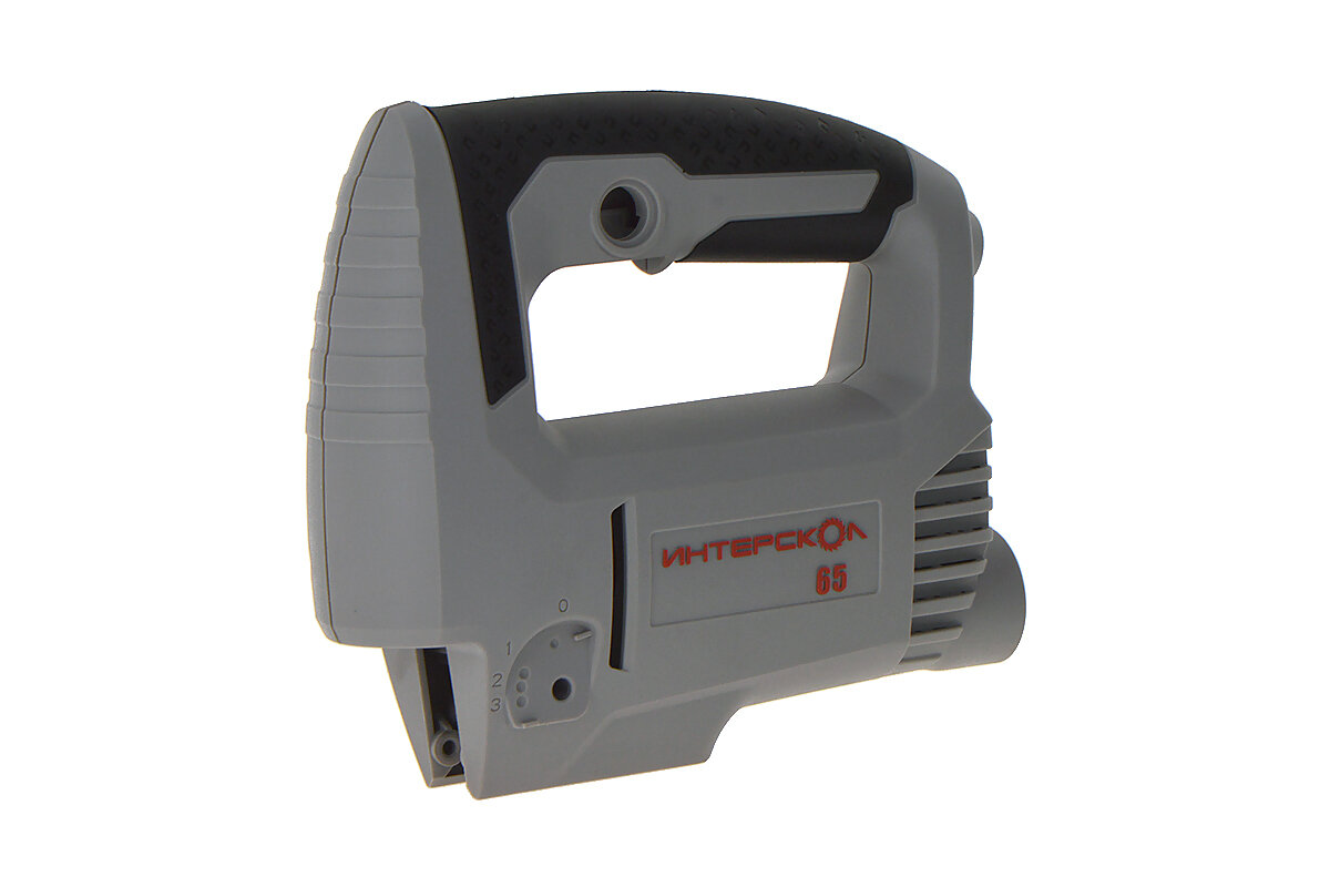 Корпус (комплект: полукорпуса левый и правый) для лобзика ИНТЕРСКОЛ МП-65/540Э (s/n 784.****)