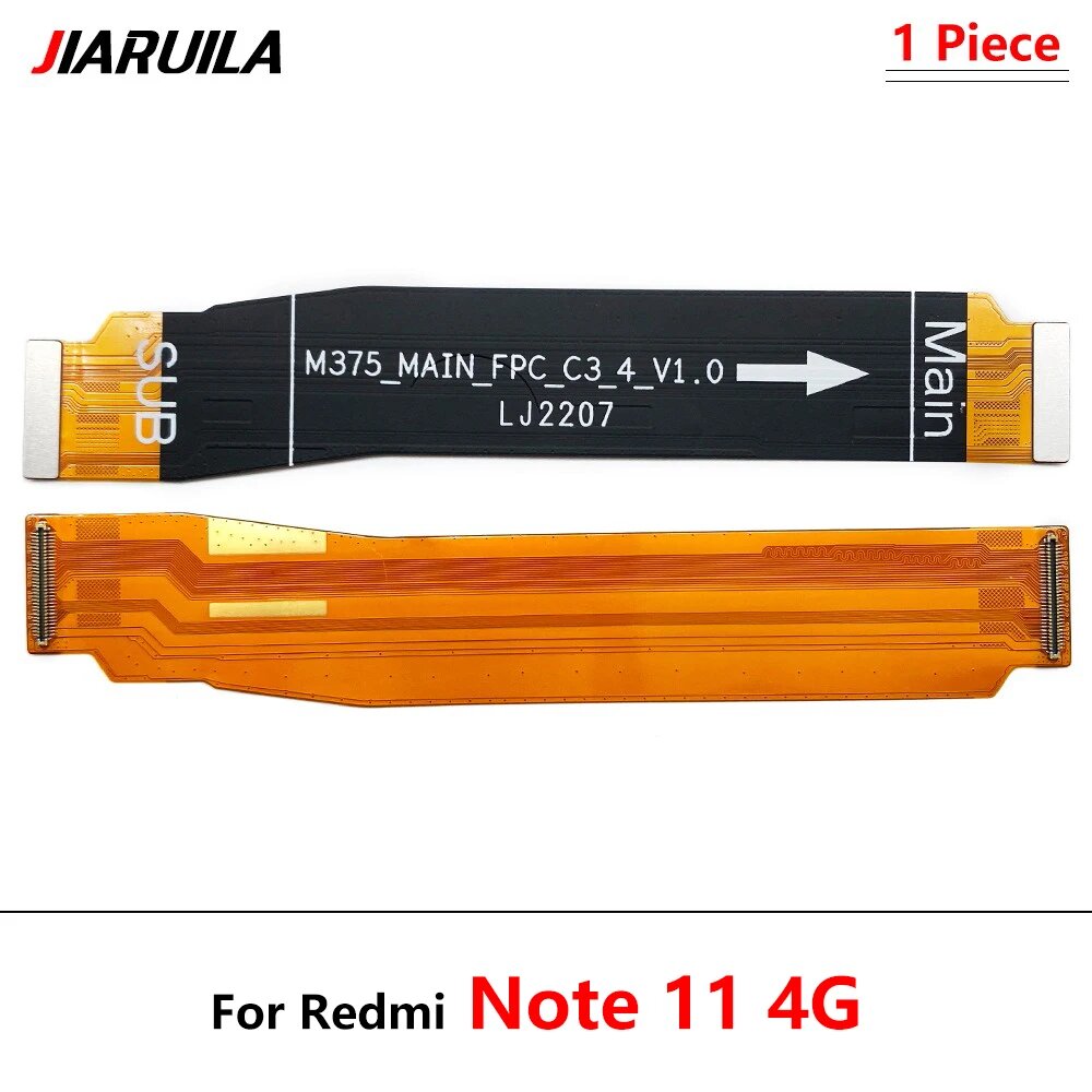 Новый основной FPC ЖК-экран, лента для подключения материнской платы, гибкий кабель для Redmi Note 10 Pro 10s Note 11S 11 4G 11 12 Pro Plus 5G Note 11 4G Main