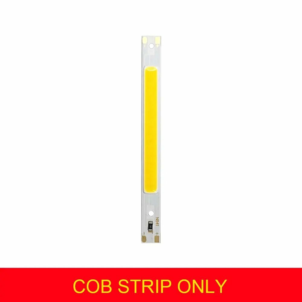 Светодиодная лента COB STRIP 80 мм RGB 3 Вт COB Strip Only, Warm White