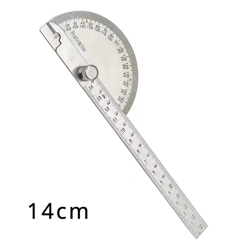 Транспортир из нержавеющей стали XMSJ solid half circle