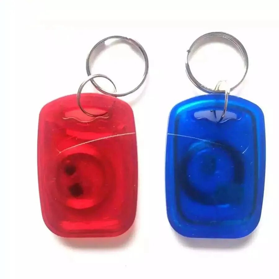 RFID-брелки для ключей, двойной чип, 2 шт. 2pcs mix color