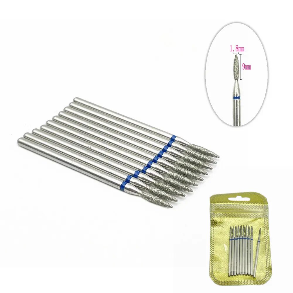 Набор фрез для ногтей JAYCE CLAWS 10 шт. MX18