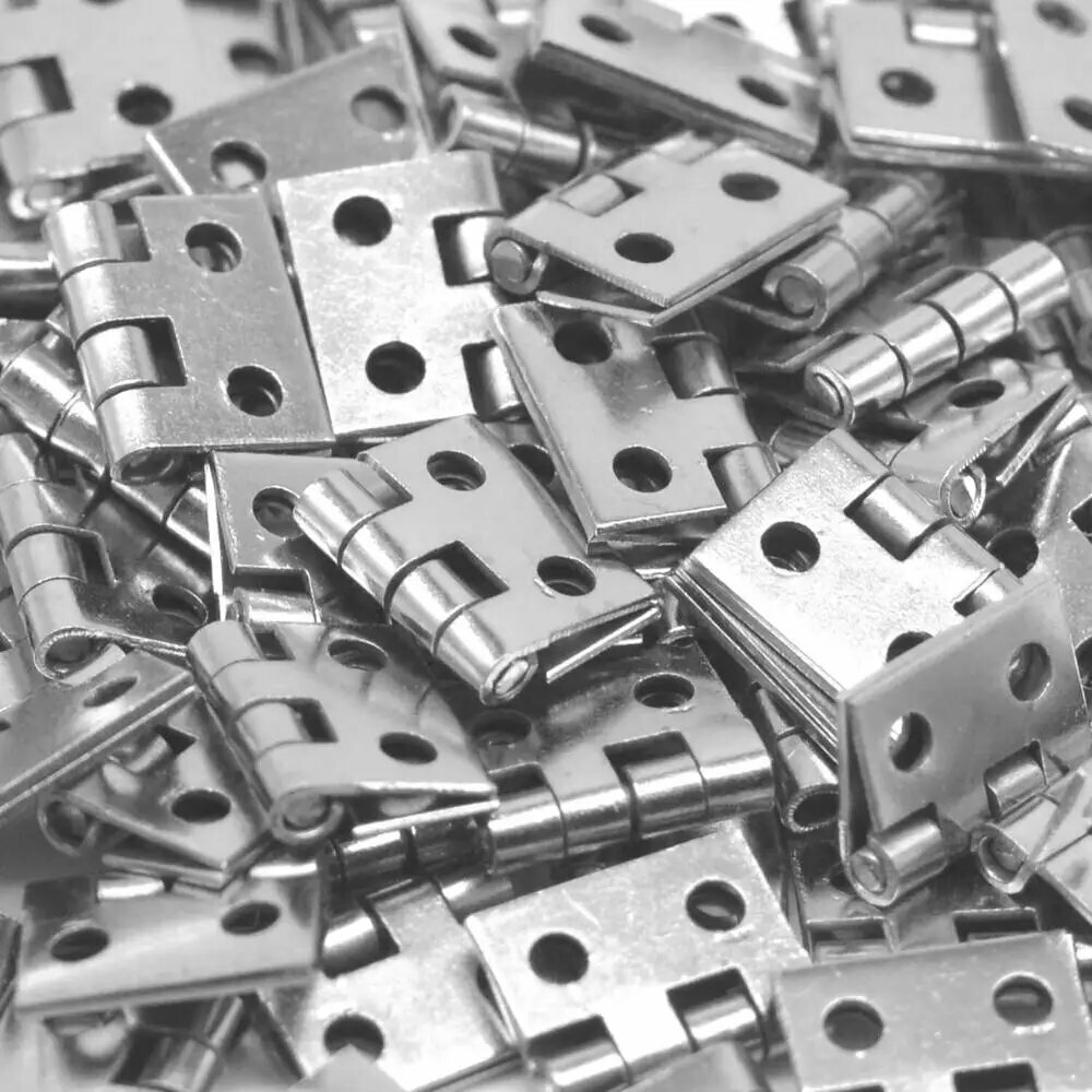 20 шт. мини медных дверных петель 8х10 мм