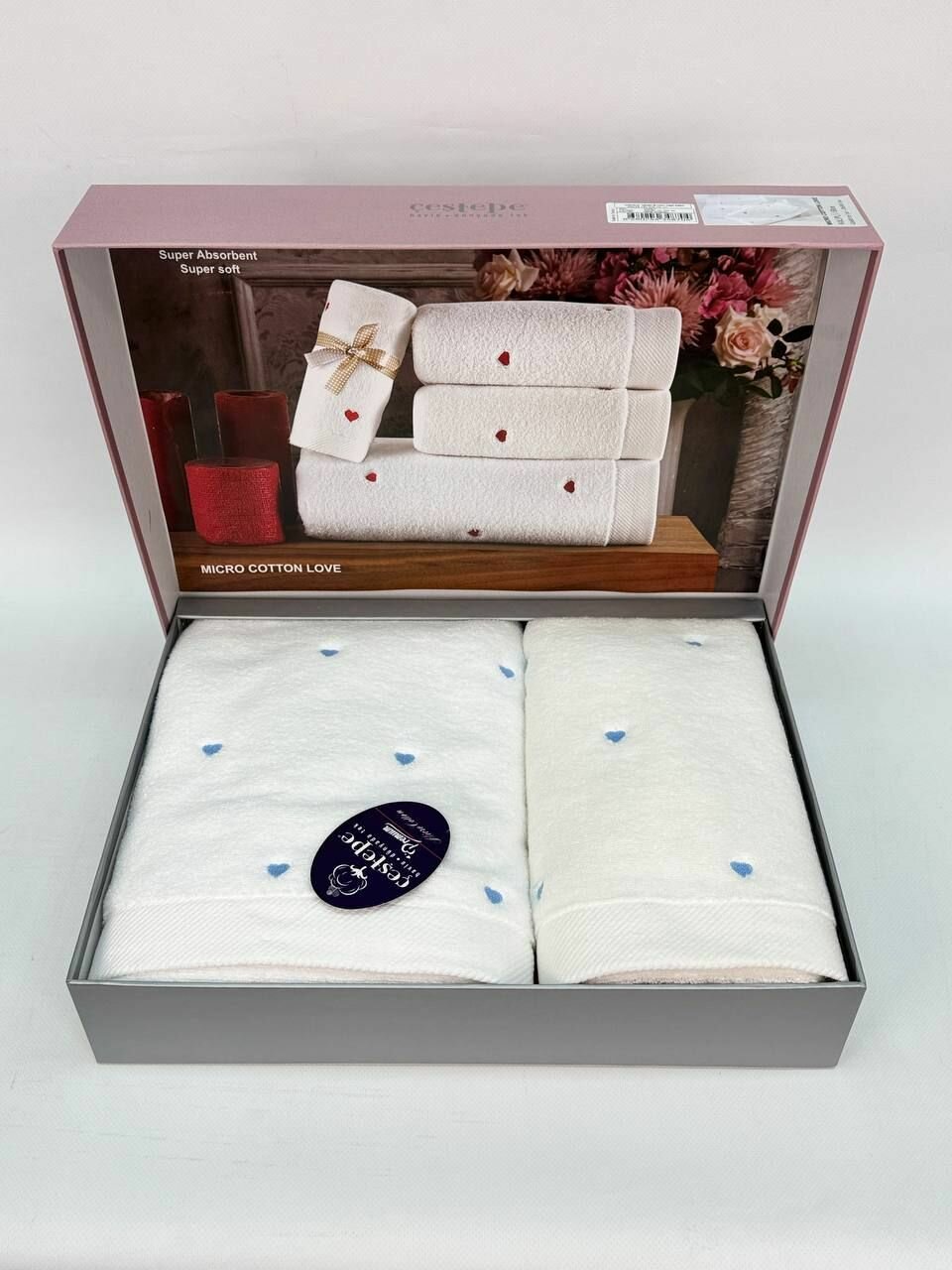 Полотенца махровый mecro cotton