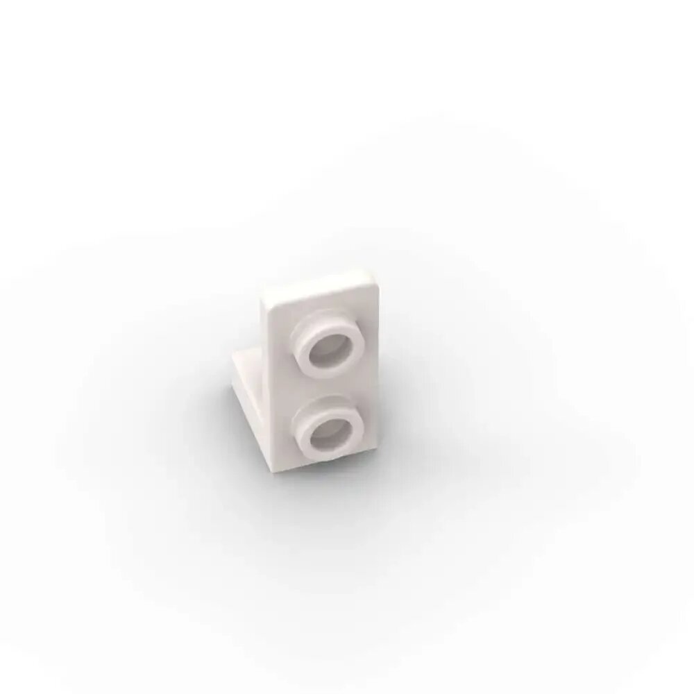 Белый кронштейн LEGO 1x1-1x2 73825
