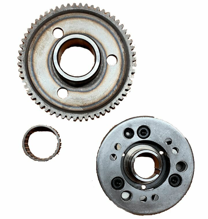 Муфта обгонная стартера в сборе с шестернёй, 157QMJ, 161QMK (W103609)