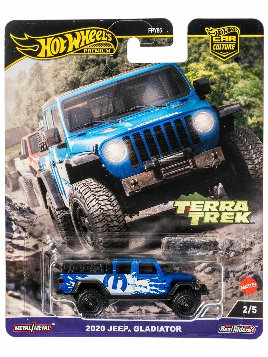 Машинка Hot Wheels Premium 2020 Jeep Gladiator Metalflake