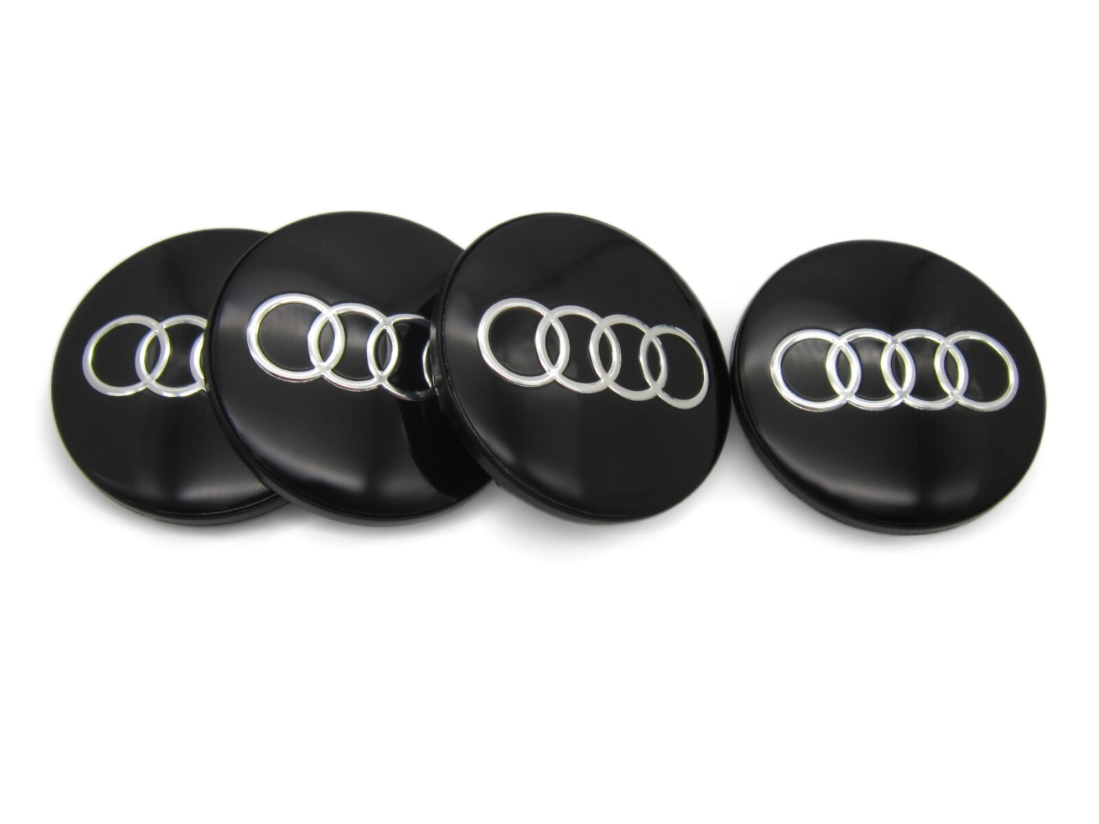 Колпачки, заглушки на литые диски КиК Ауди 62/55/10, комплект 4 шт.