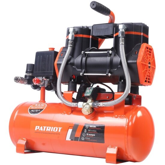 Компрессор поршневой безмасляный Patriot KDS 190 F10