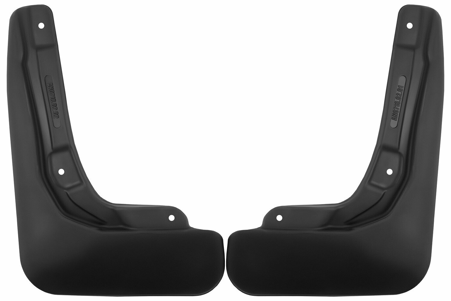 Брызговики задние подходят для HAVAL H5 2024 - 2 шт.(optimum) в пакете / Хавал Н5