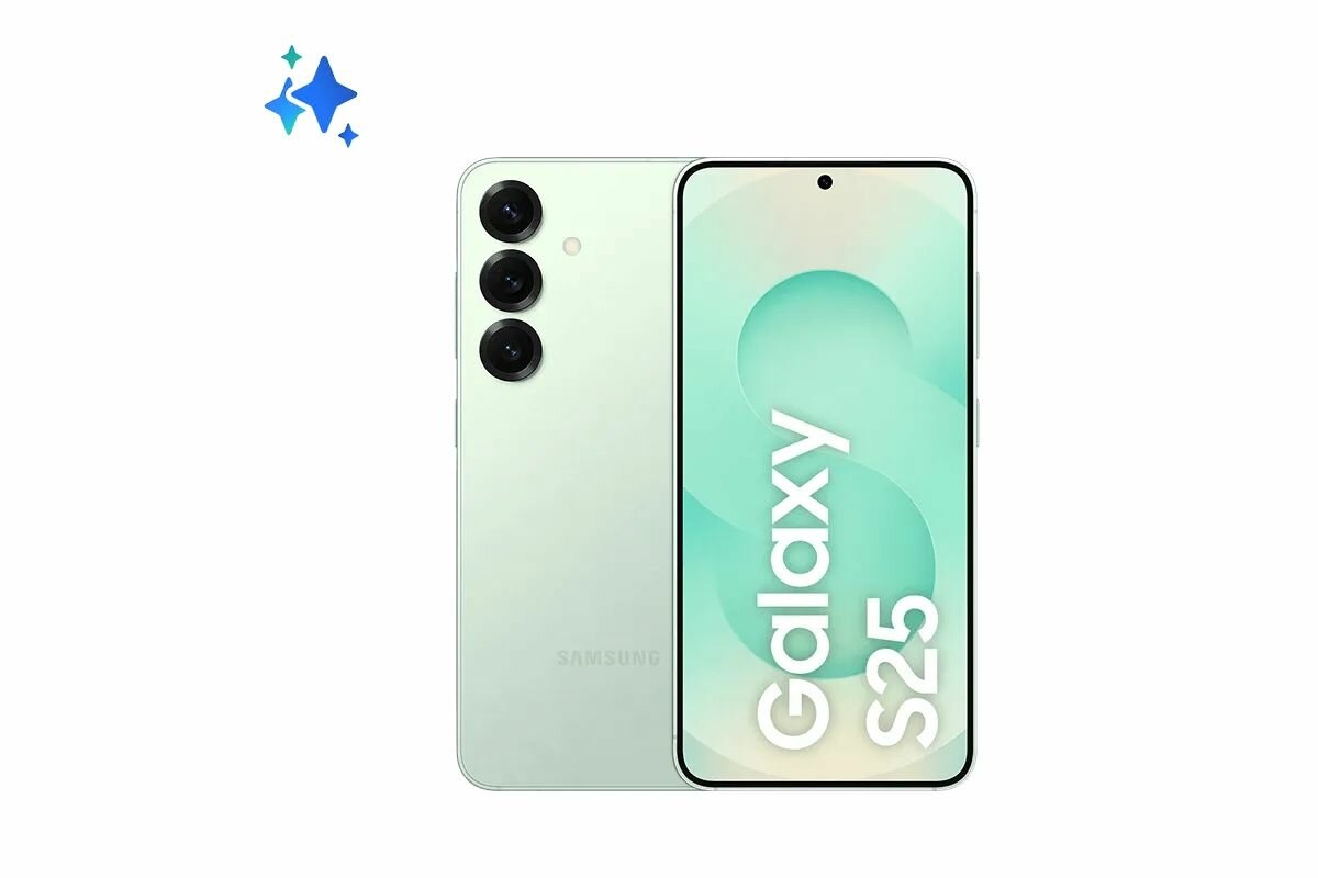 Смартфон Samsung Galaxy S25 512 ГБ, Мятный