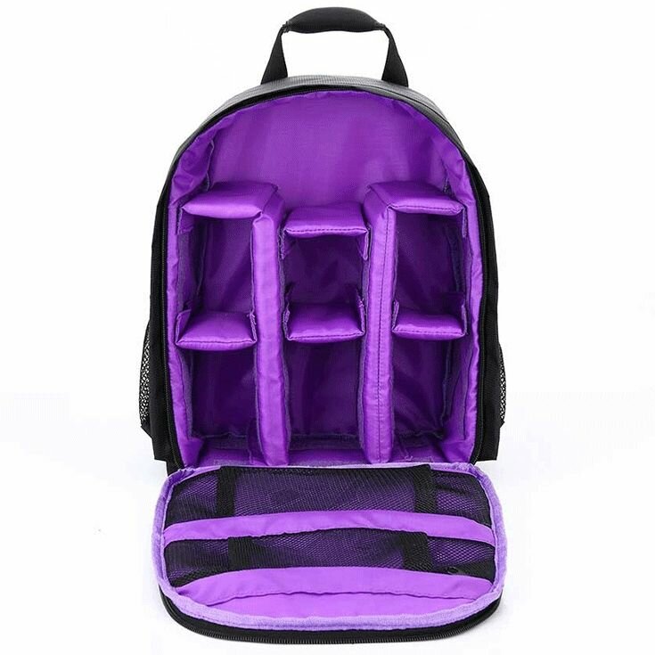 Рюкзак для фотоаппарата CB-05GN зеленый, водонепроницаемый фоторюкзак для камеры и объективов