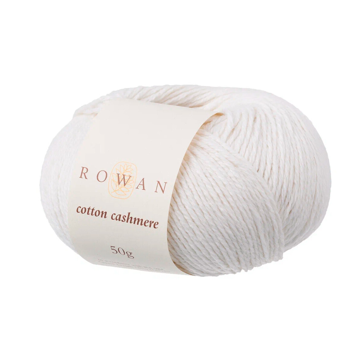 Cotton Cashmere /Коттон Кашемир/ пряжа Rowan, 9802211 (210, paper (бумага), белый)