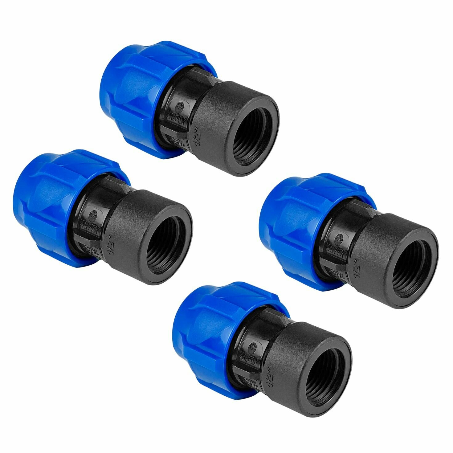 Муфта ПНД 32 - 1 1/4" цанга / внутренняя резьба PN16 (4 штуки)