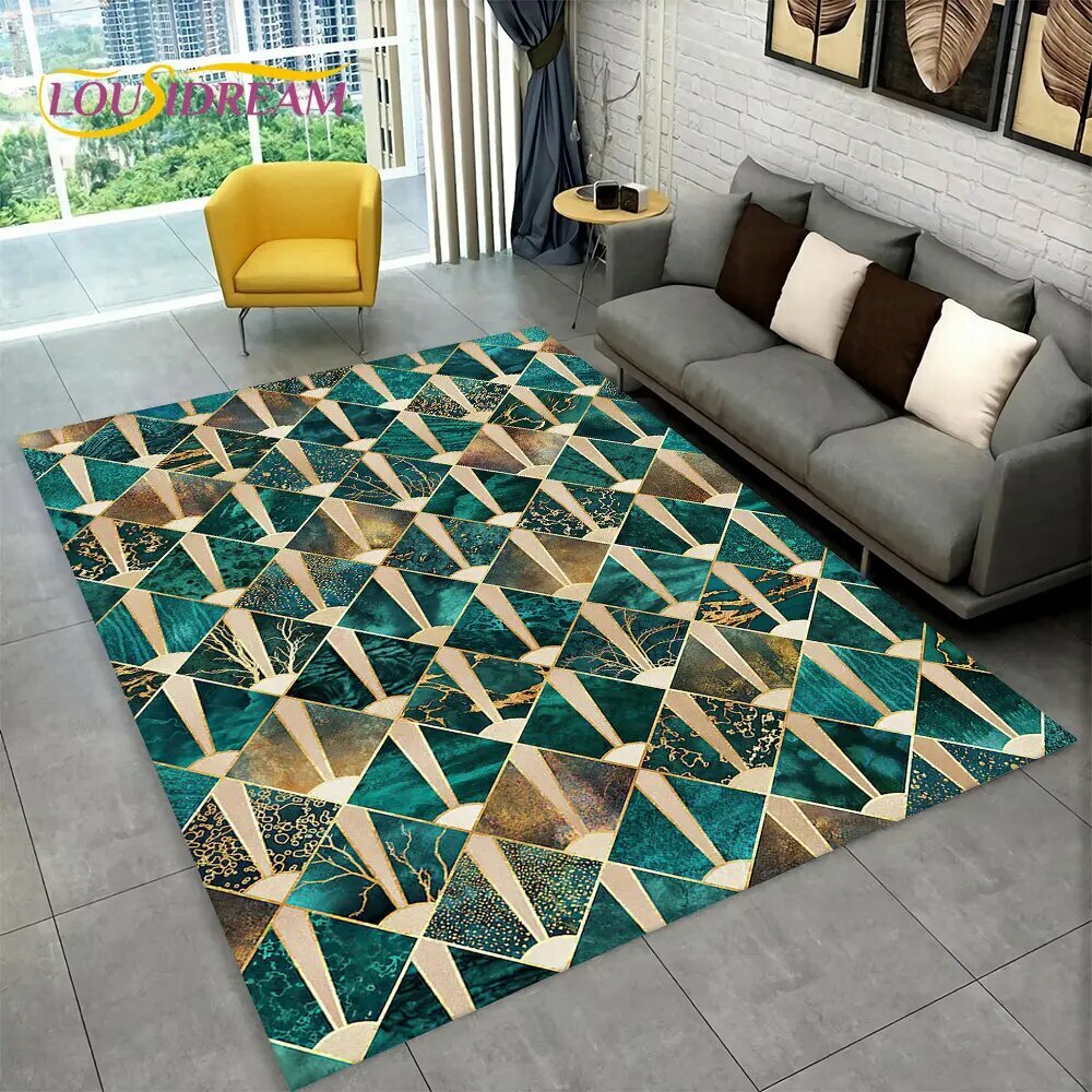Геометрический ковер LOUSIDREAM 40x60см, цвет 12