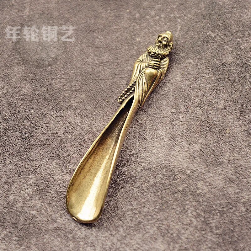 Медные чайные ложки с корнем лотоса B