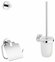Набор аксессуаров Grohe Essentials Basic 40407001: держатель для бумаги с крышко...