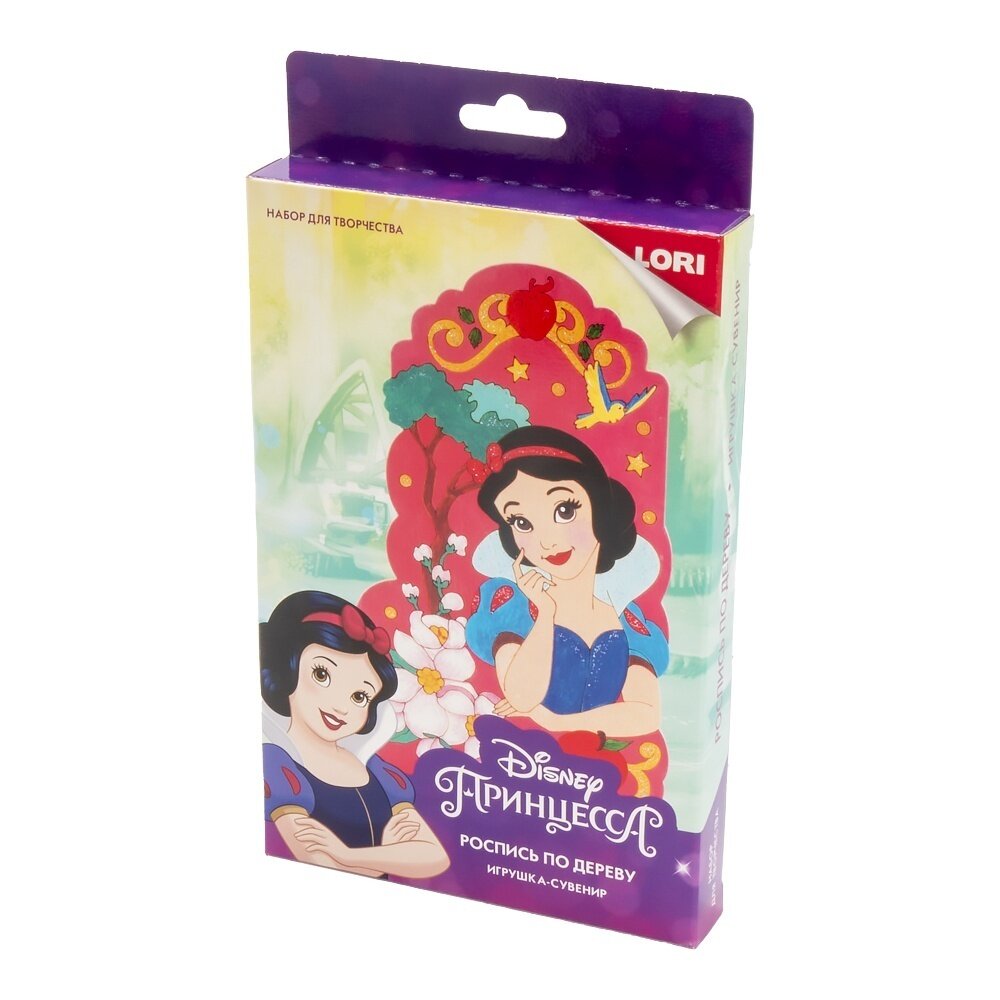Роспись по дереву LORI Игрушка-сувенир, Disney, Принцесса, "Белоснежка"