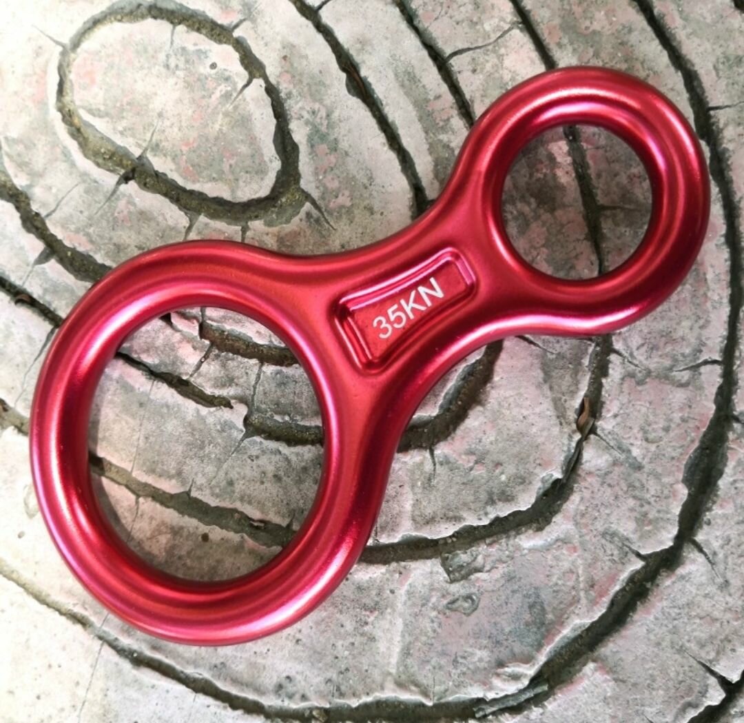 Спусковое устройство восьмерка 35 KN для Туризма и Альпинизма