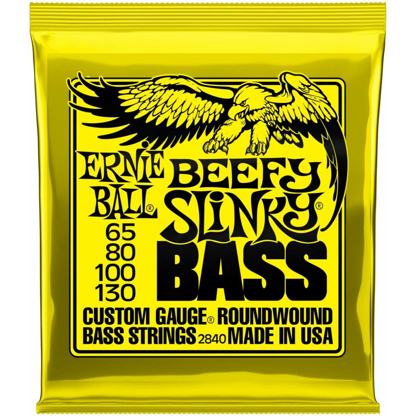 Комплект струн для бас-гитары Ernie Ball 65-130 2840 (4)