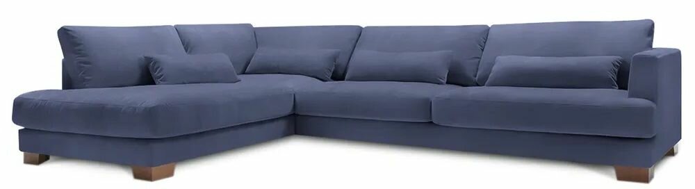 Угловой диван Марсель большой, обивка Porsche 19, угол левый